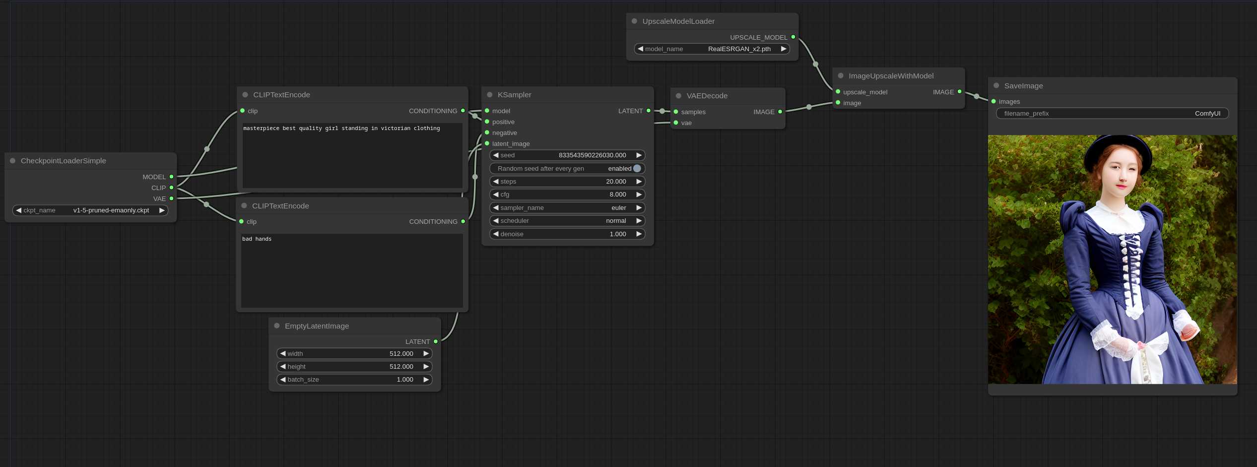 Upscale Model Examples ComfyUI examples